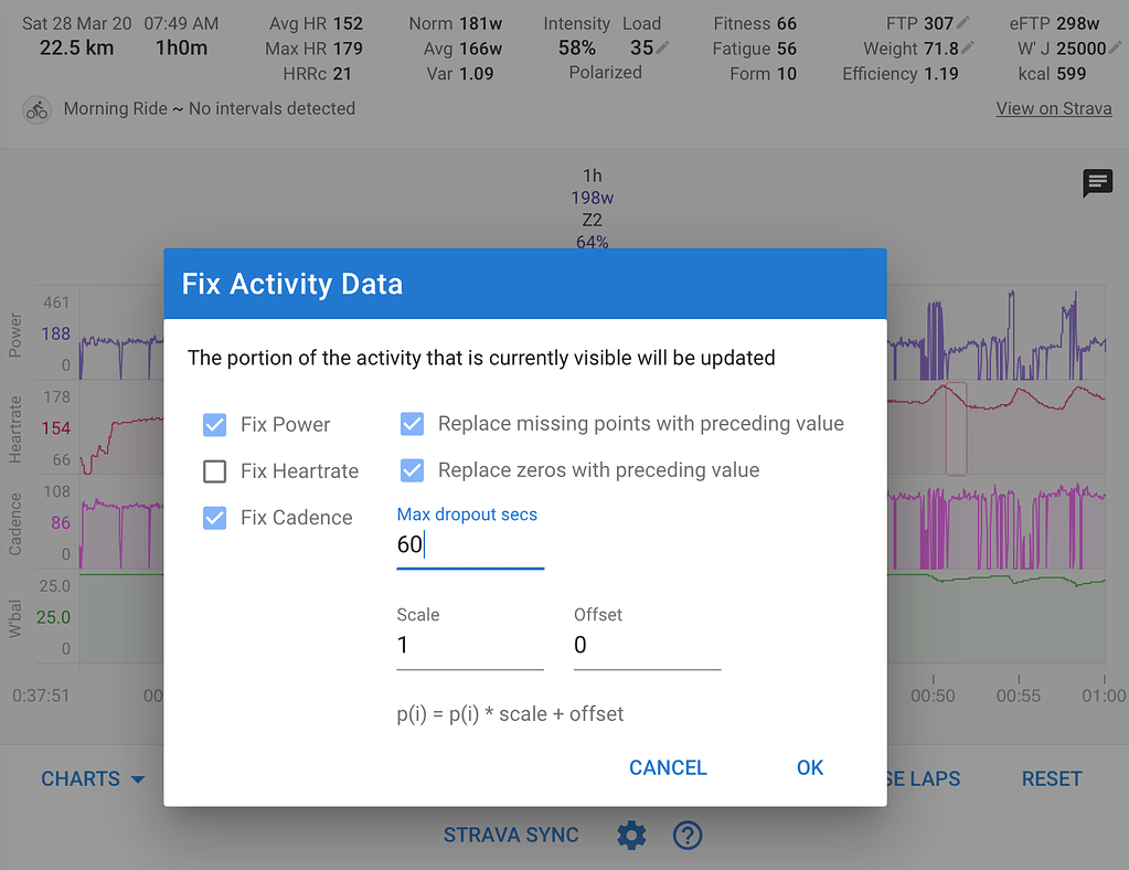 Fix activity data - Announcements - Intervals.icu Forum