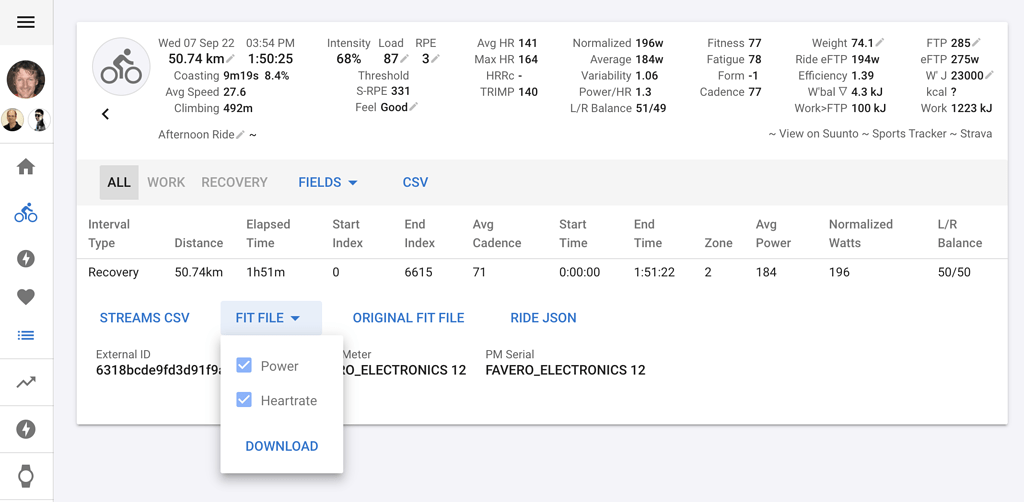 Import and download workout and activity FIT files - Announcements ...
