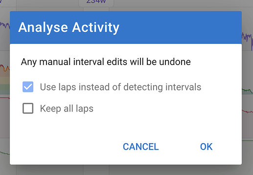 Laps and interval detection updates - Announcements - Intervals.icu Forum