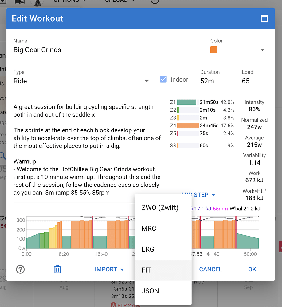 Import and download workout and activity FIT files - Announcements ...