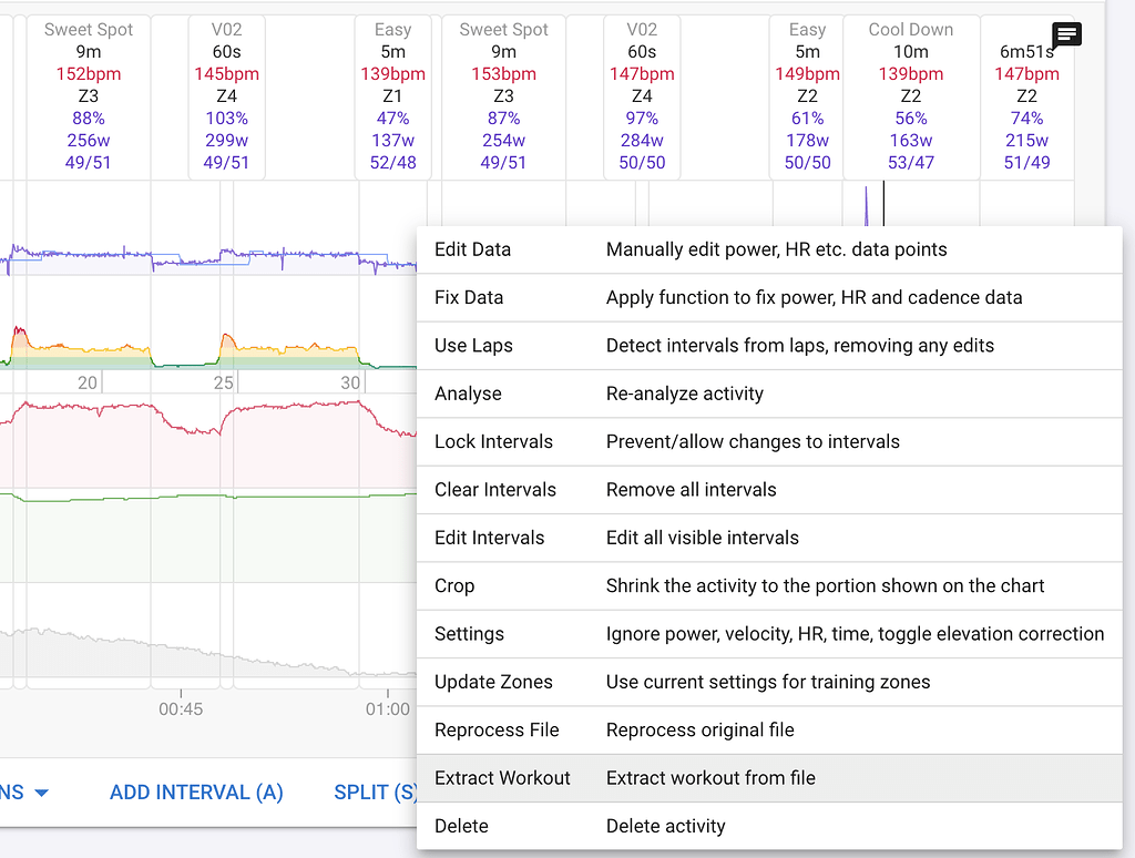 Extract workouts from activity FIT files - Announcements - Intervals ...