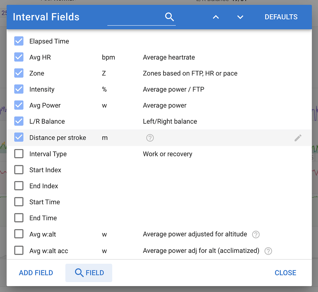 Custom interval fields - Intervals.icu Forum