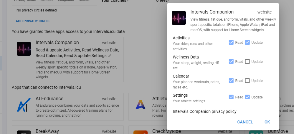 A new Intervals Companion App. With widgets! - Page 10 - External ...