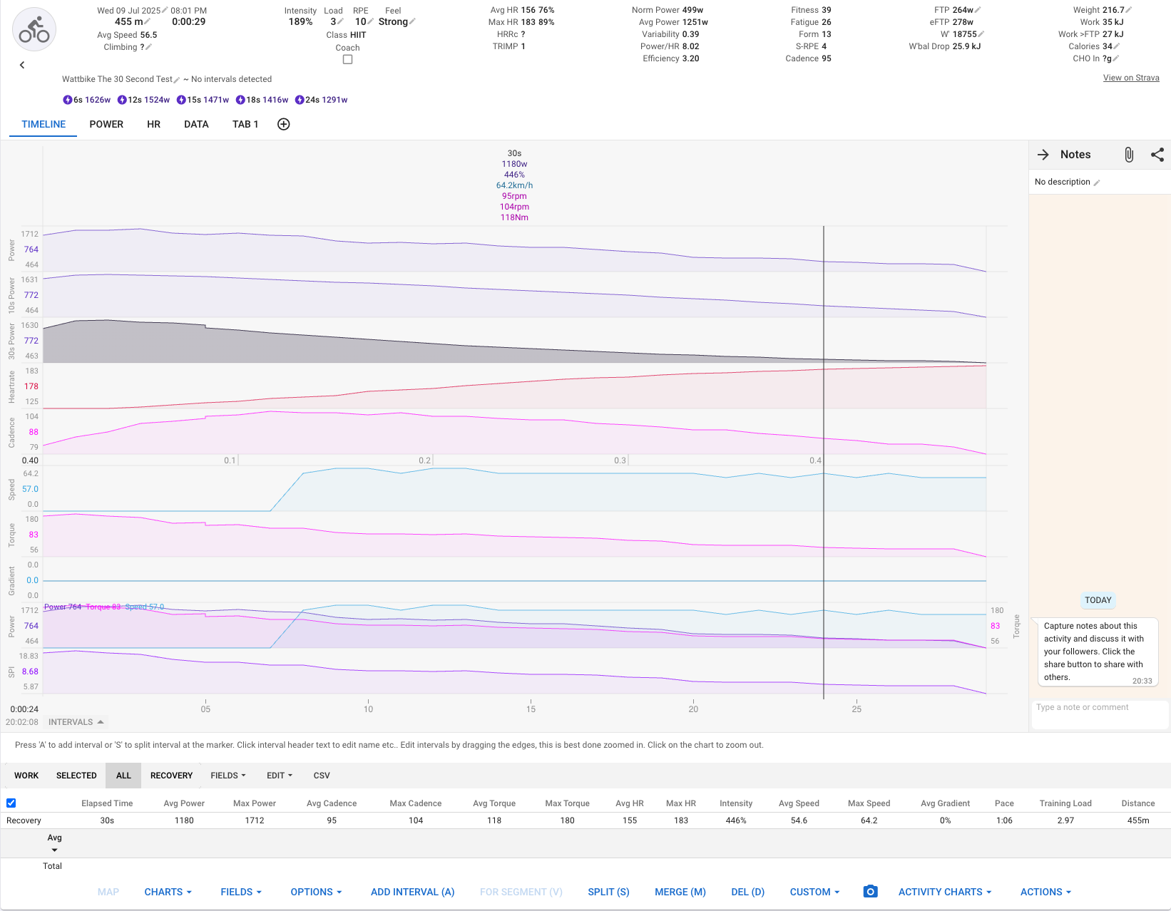 30s season best power not registering properly - Bug Reports - Intervals.icu Forum