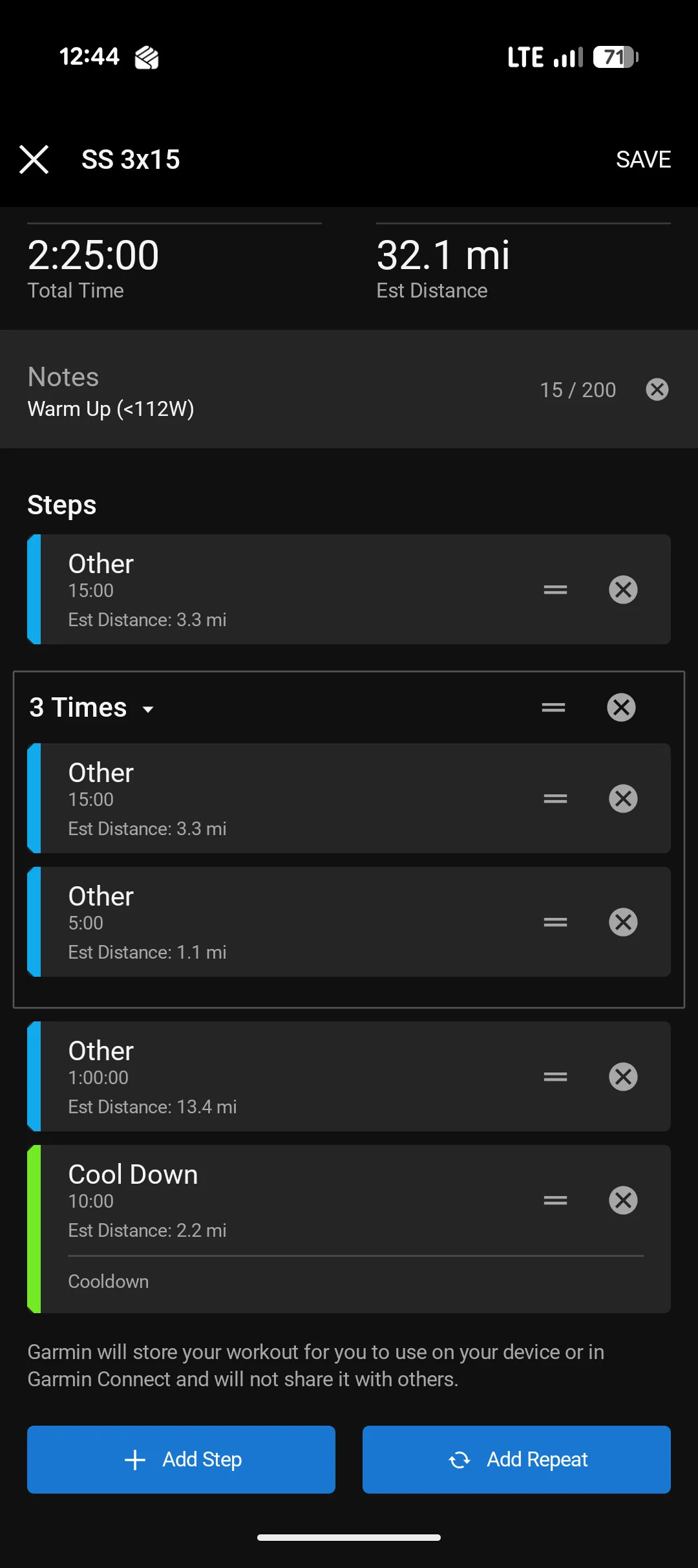 [SOLVED] Workout Builder sync to Garmin - no Power Targets - Intervals ...