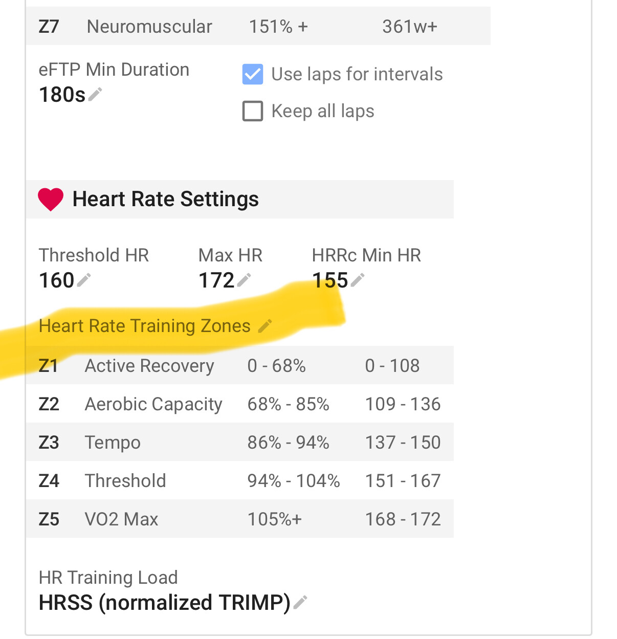Activity HR zones not corresponding to settings - Intervals.icu Forum