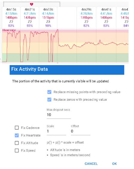 "fix data" from "ignored part" - Feature Requests - Intervals.icu Forum